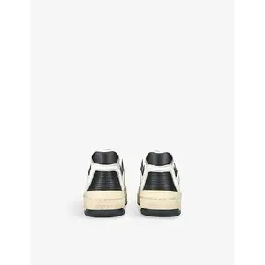 GOLDEN GOOSE Forty2 Leather And Suede Low-top Trainers - White/comb