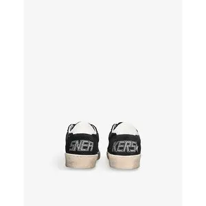 GOLDEN GOOSE Ball Star Suede Low-top Sneakers - Navy