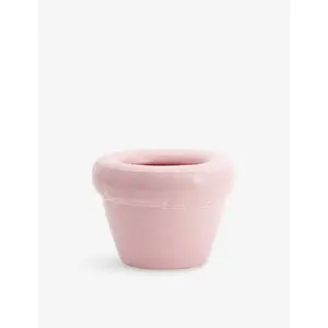 HOME STUDYO Pierre Ceramic Planter 25cm - Bubblegum Gloss