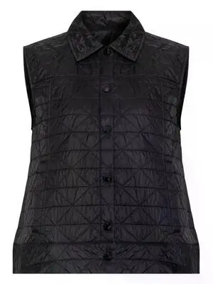 Moncler Quilted Vest - Black