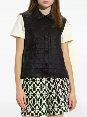 Moncler Quilted Vest - Black