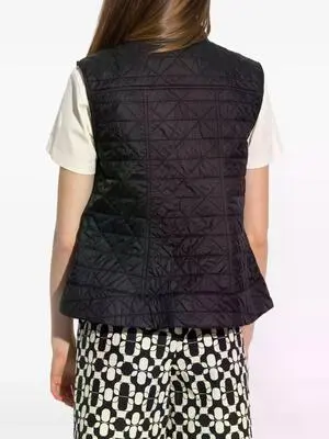 Moncler Quilted Vest - Black