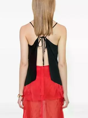 TWINSET Square-neck Tank Top - Black