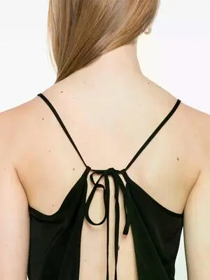 TWINSET Square-neck Tank Top - Black