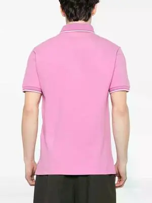 Etro Pegaso-embroidered Polo Shirt - Pink