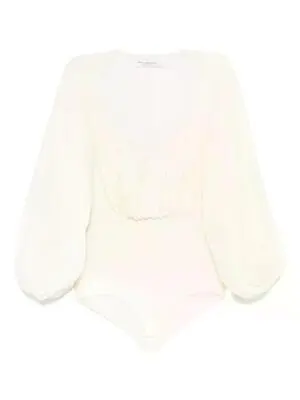Philosophy Di Lorenzo Serafini V Neck Bodysuits