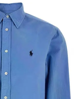 Polo Ralph Lauren Pony-embroidered Shirt - Blue