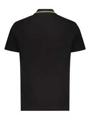 Versace Cotton Polo Shirt - Black