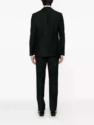 Tagliatore Single-breasted Dinner Suit - Black