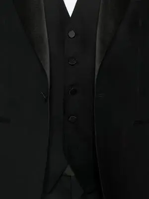 Tagliatore Single-breasted Dinner Suit - Black