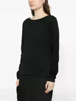 AGNES B. Long-sleeved T-shirt - Black