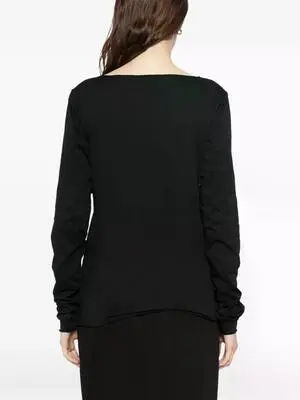 AGNES B. Long-sleeved T-shirt - Black