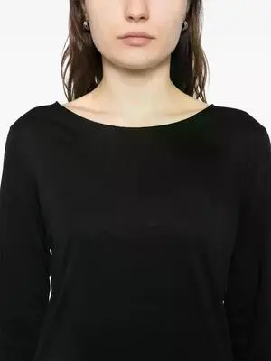 AGNES B. Long-sleeved T-shirt - Black