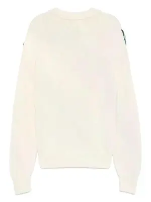 NAMACHEKO Intarsia Crew-neck Sweater - Neutrals