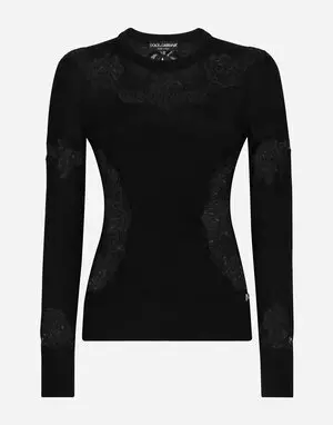 Dolce & Gabbana Cashmere And Silk Sweater