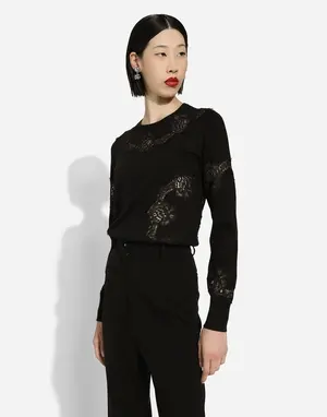 Dolce & Gabbana Cashmere And Silk Sweater