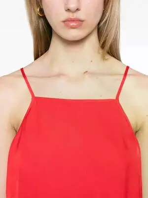 TWINSET Square-neck Tank Top - Red