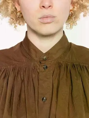 Philosophy Di Lorenzo Serafini Poplin Shirt - Brown