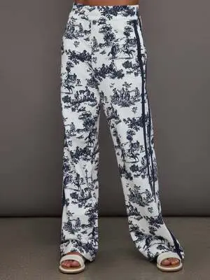 Carbon38 Toile Track Pant - Navy Toile