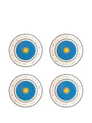 BITOSSI HOME Sun Fruit Plates - Blue