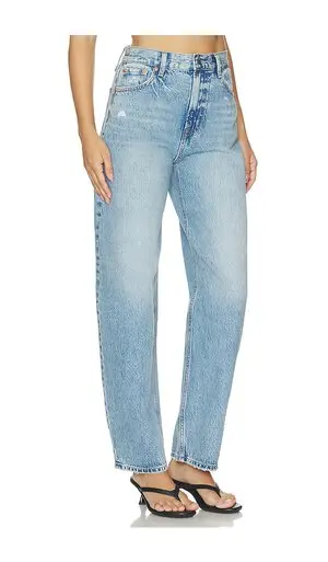 PISTOLA Wes High Rise Barrel Jeans - Blue Cloud
