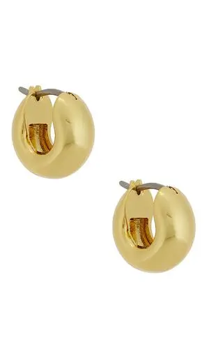 Jenny Bird Jenny Bird Mini Tome Hoop Earrings Gold