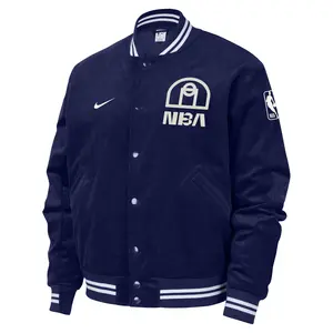 Nike Team 31 Trend Nba Bomber Jacket - Blue