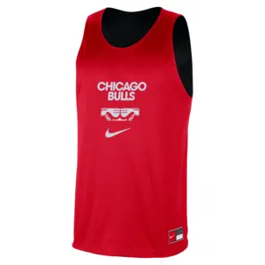 Nike Chicago Bulls Courtside NBA Mesh Practice Jersey Red
