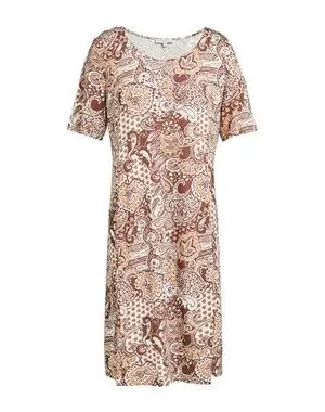 CAMICETTASNOB Mini Flared Paisley-print Dress