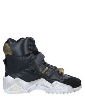 MAISON MARGIELA High-top Leather Sneakers - Black