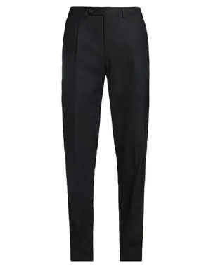 Canali Tapered Leg Tailored Pants - Black