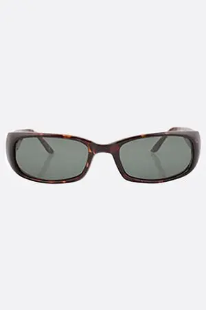 GIANT VINTAGE SUNGLASSES Giant Vintage Bigguns Rectangle Sunglasses - Tortoise