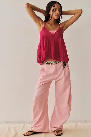 Free People Intimately Fiona Lace Cami - Camelia
