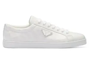 Prada Prax 01 Re-nylon And Brushed Leather Sneakers