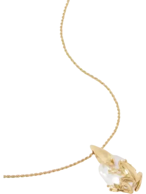 BOTTEGA VENETA Bottega Veneta Gold-Plated Necklace