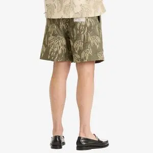 Jacquemus Banana Jacquard Canvas Shorts - Multi