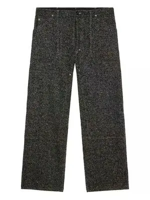 4SDESIGNS Herringbone Trousers
