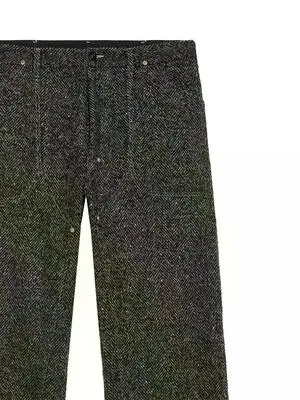 4SDESIGNS Herringbone Trousers