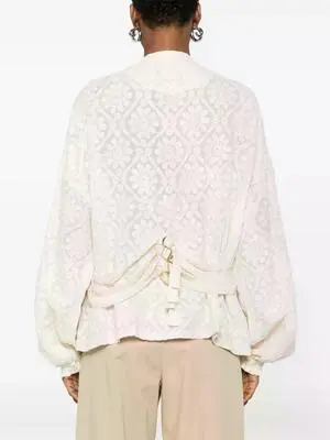 UNDERCOVERISM Floral-embroidered Shirt