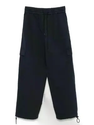 DONDUP Cotton Cargo Trousers - Blue