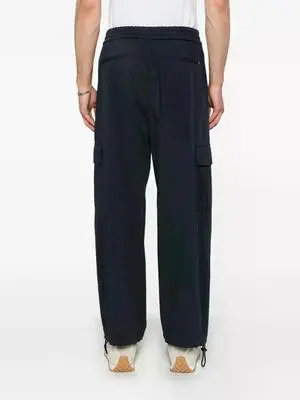 DONDUP Cotton Cargo Trousers - Blue