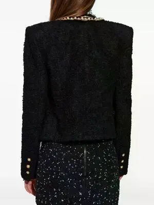Balmain Patch-detail Tweed Jacket