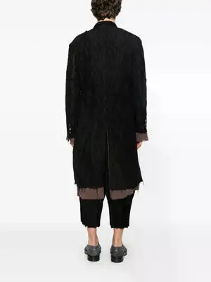 CHIAHUNG SU Textured Layered Coat