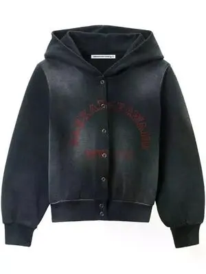 Alexander Wang Distressed Hooded Jacket