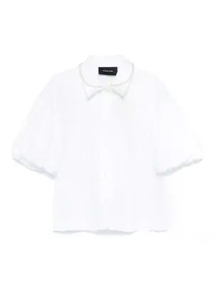 Simone Rocha Pearl-embellished Shirt - White