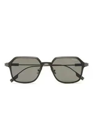 Zegna Octagonal Sunglasses - Grey
