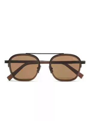Zegna Metallic Eyewear For Men