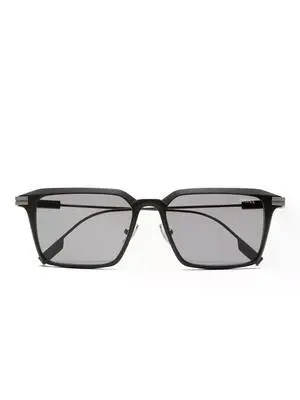 Zegna Square-frame Sunglasses - Grey