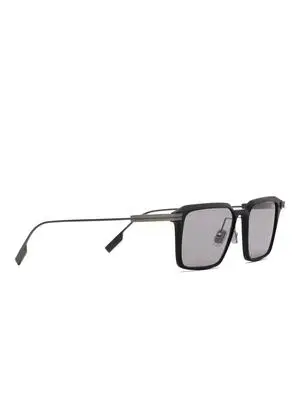 Zegna Square-frame Sunglasses - Grey
