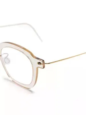 LINDBERG Square Frame Eyeglasses